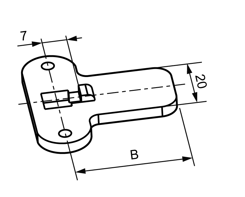 3-Point Cam | Cams for Swing Handles | Lowe & Fletcher UK