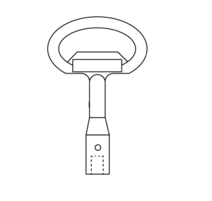 Quarter Turn Lock Keys | Lowe & Fletcher UK