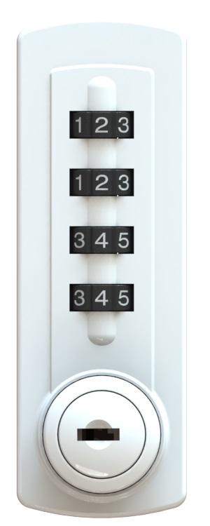 Gemini Mechanical Combination Lock | Mechanical Combination Locks