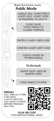 Digital Combination Lock 3780 | Smart Locks | Digital Locks